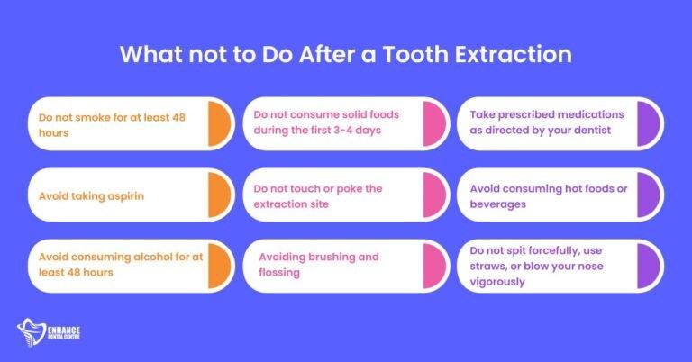 The First Night After Tooth Extraction: Tips and Advice – Enhance ...