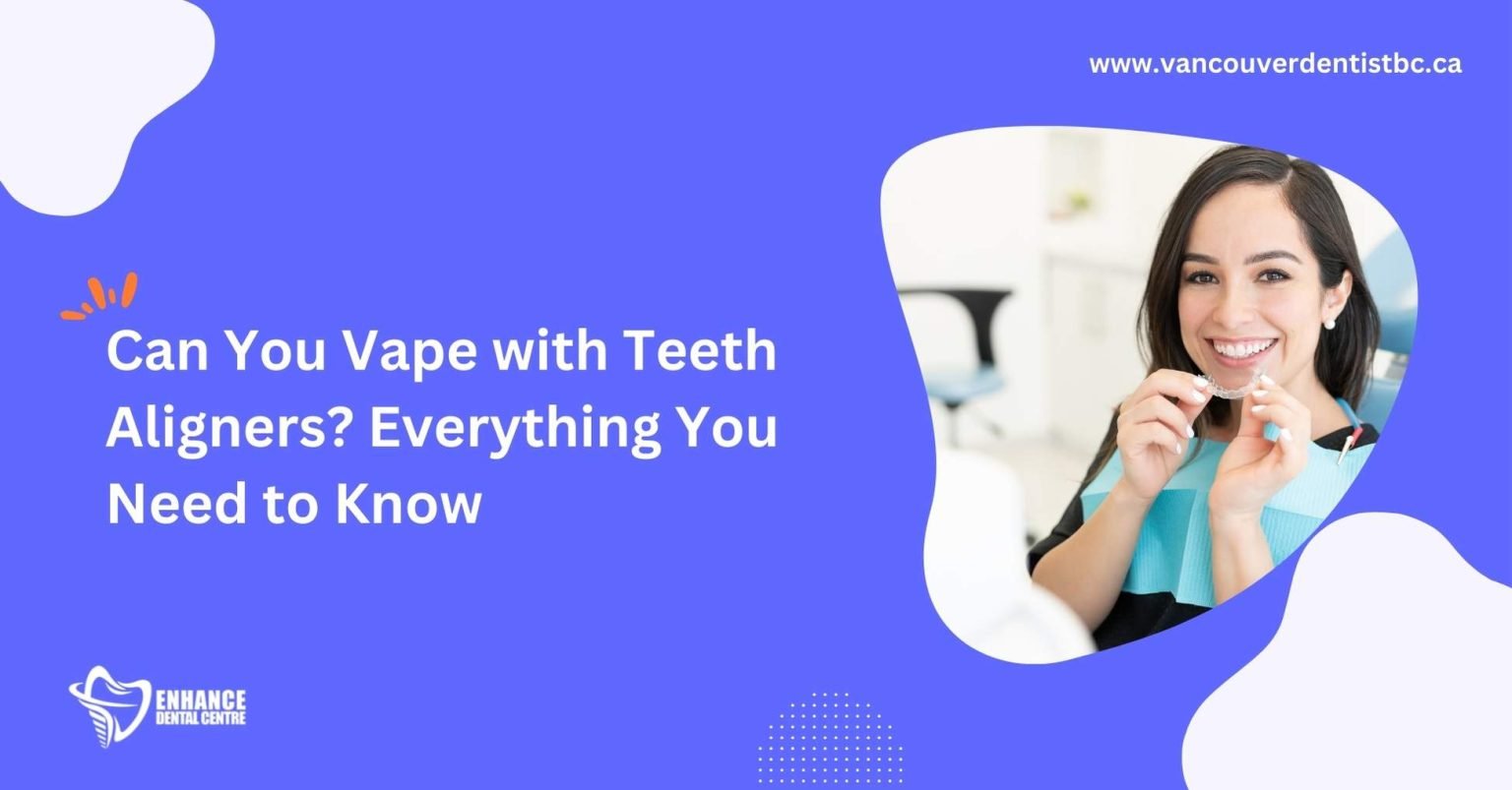 Can You Vape with Teeth Aligners? (Stain Removal + Care Tips ...